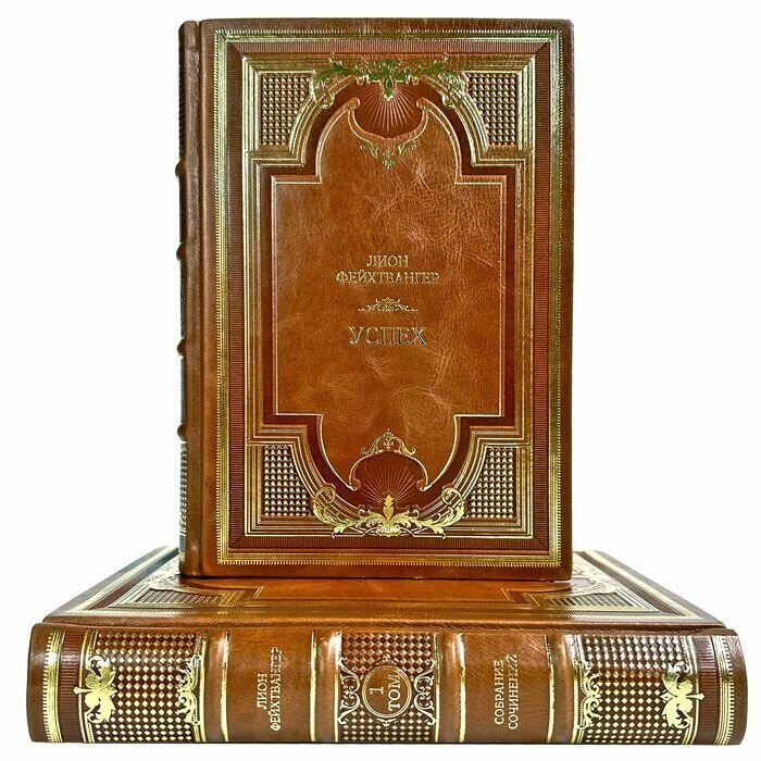 Лион Фейхтвангер - Успех в 2 томах. Подарочные книги в кожаном переплете