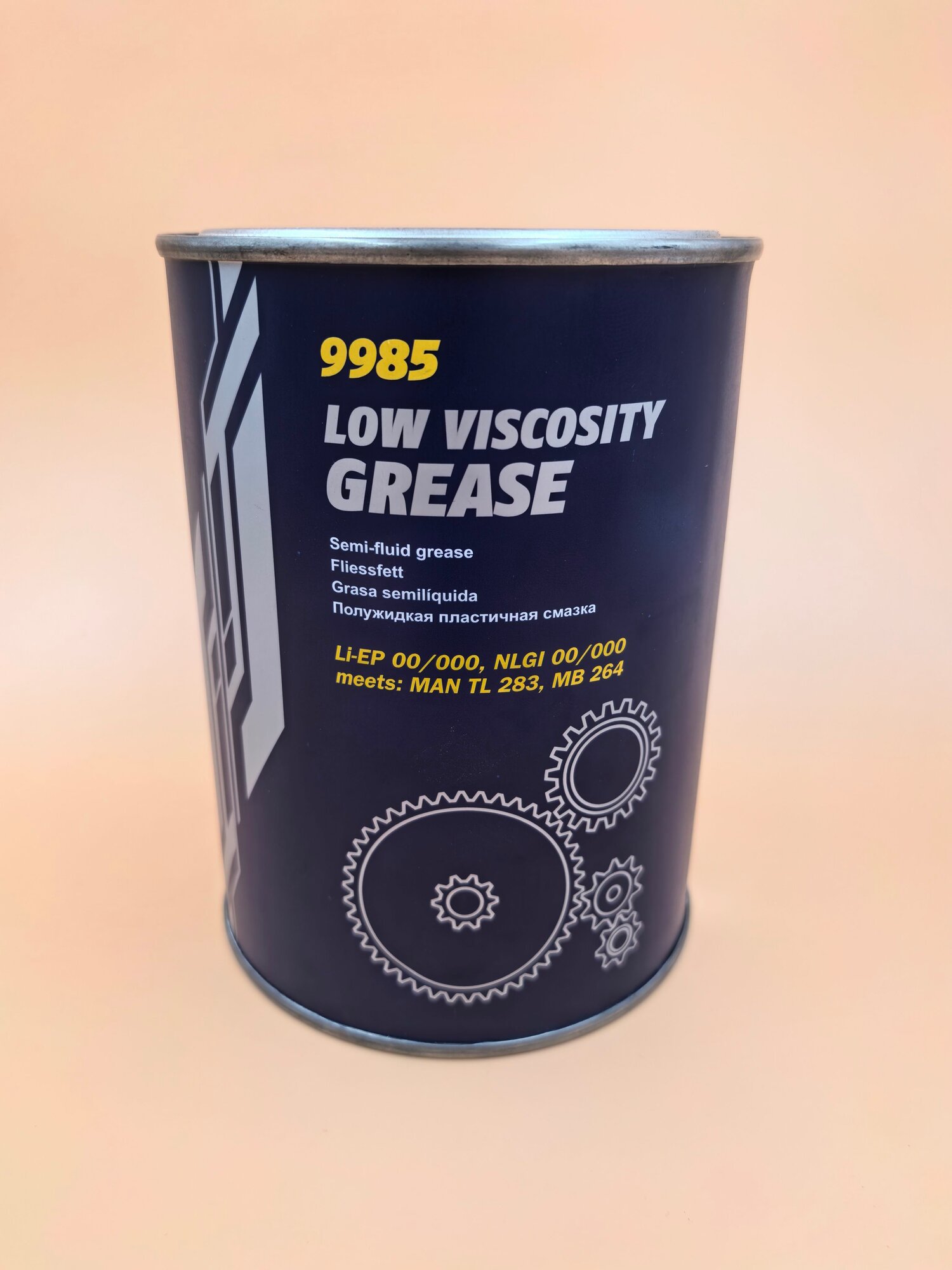 Литиево-кальциевая смазка MANNOL 9985, полужидкая пластичная 800мл