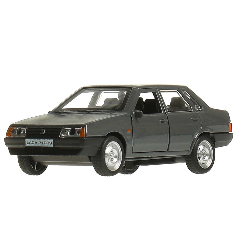 Модель машины Технопарк LADA-21099 Спутник, серая, инерционная 21099-12-GY
