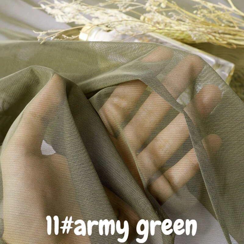 Эластичная сетчатая ткань Xintianji Power Net 95% Polyester 5% Spandex 150x45 см 45x150cm (0.5y), 11