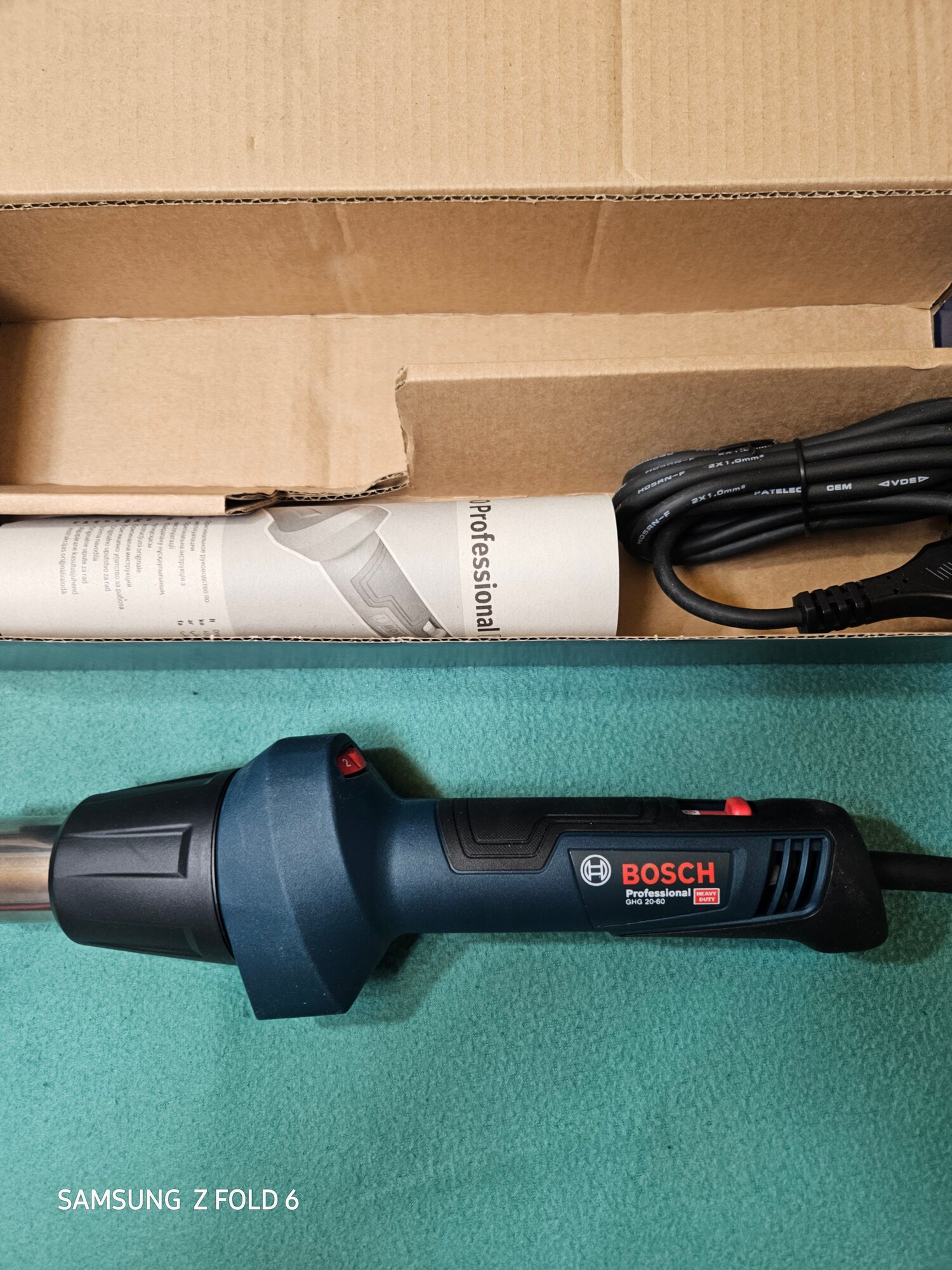 Технический фен Bosch GHG 20-60 оригинал (Румыния)