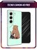 Чехол на Tecno Camon 40 Pro / Текно Камон 40 Про с принтом "Медведь и кошка друж...