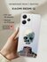 Чехол на Xiaomi Redmi 12 / Сяоми Редми 12 с принтом "Гусар", прозрачный
