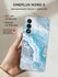 Чехол на OnePlus Nord 5 / Ван Плас Норд 5 с принтом "Нежно-голубой мрамор"