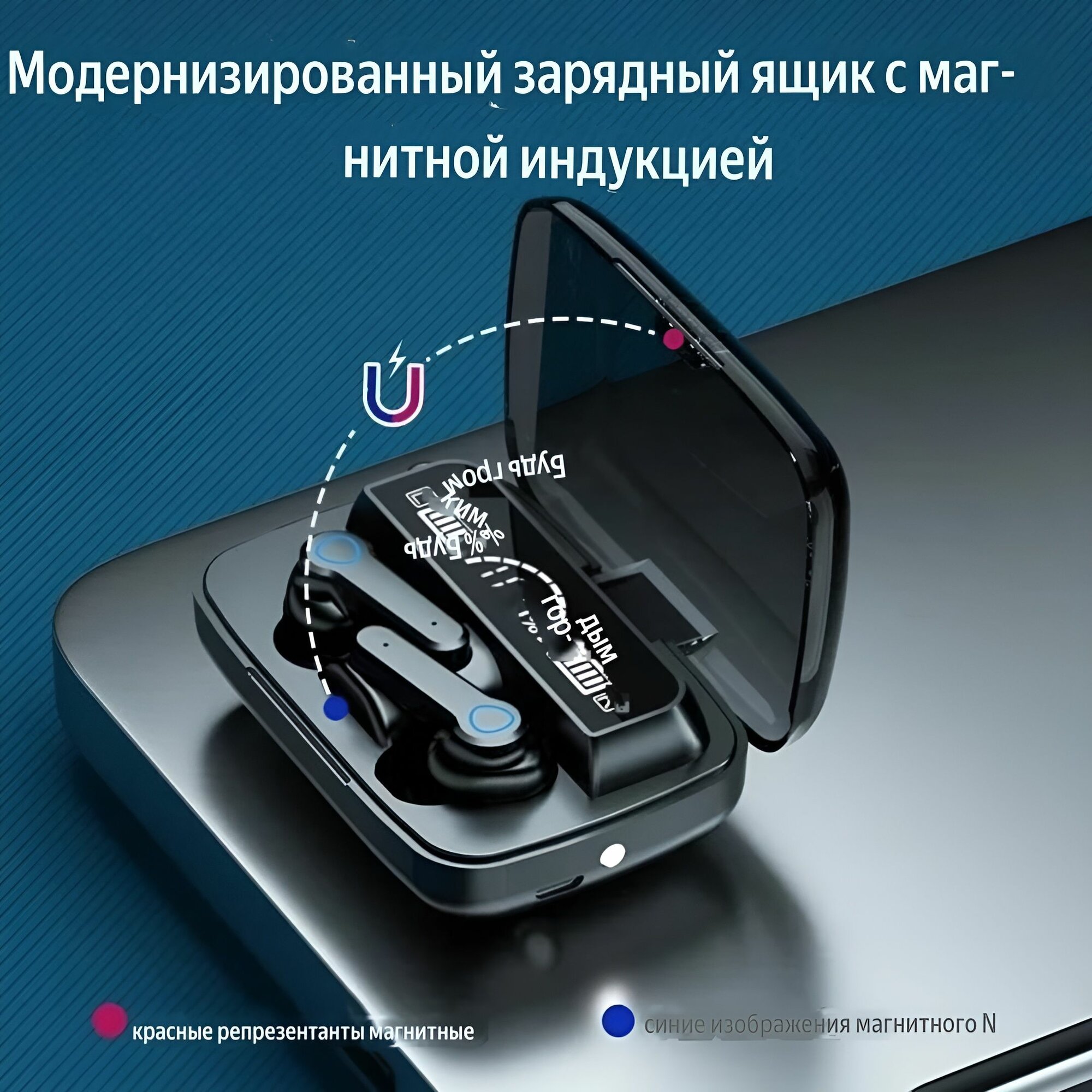 Bluetooth-наушники M19 с микрофоном и поддержкой Bluetooth