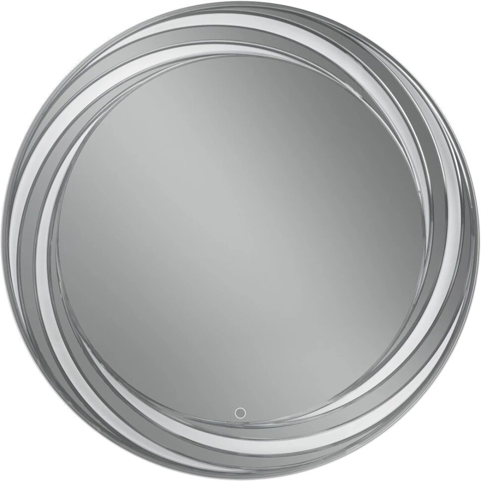 Зеркало Art&Max Romantic AM-Rom-700-700-DS-F 70x70 см, с LED-подсветкой, сенсорным выключателем, диммером