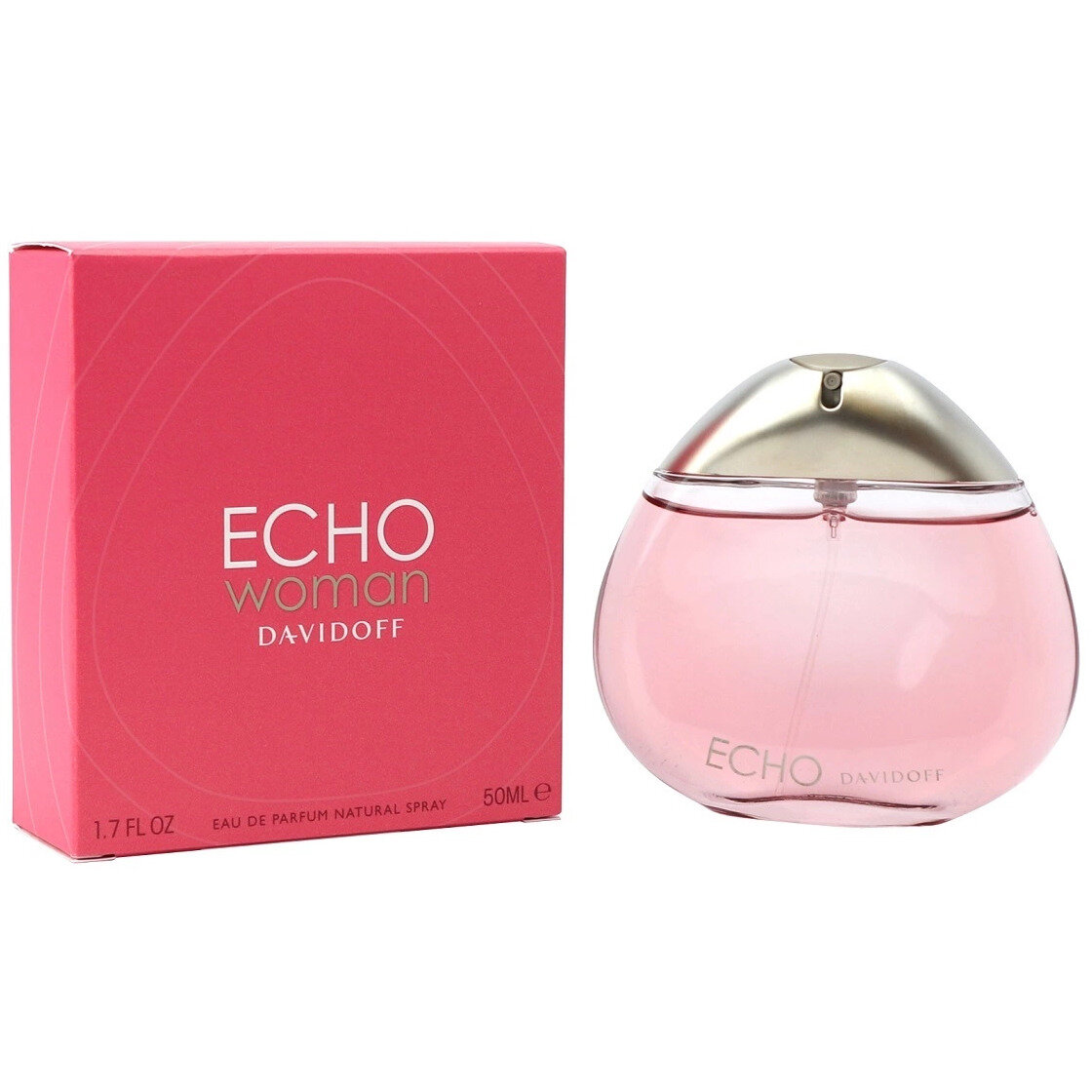Парфюмерная вода для женщин Davidoff Echo Woman 50 мл / Духи Давыдов Эхо Вуман