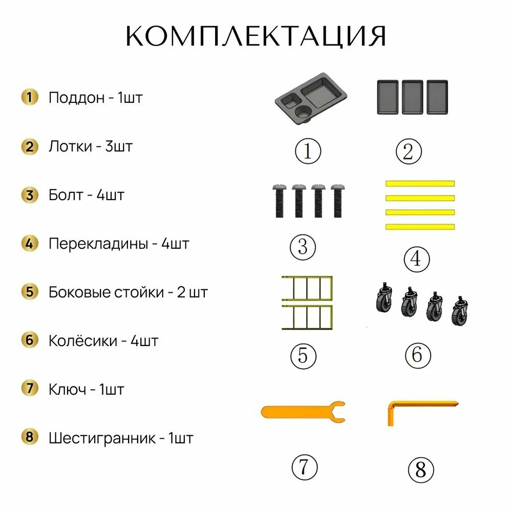 Парикмахерская тележка — фото 1