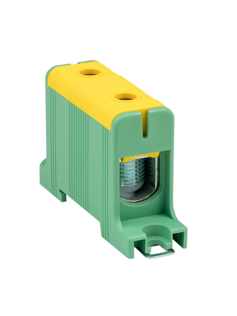 Клемма на 2 провода КСВ 16-95 16-95 кв. мм с пастой (plc-kvs-16-95-y-green) (5 шт.)