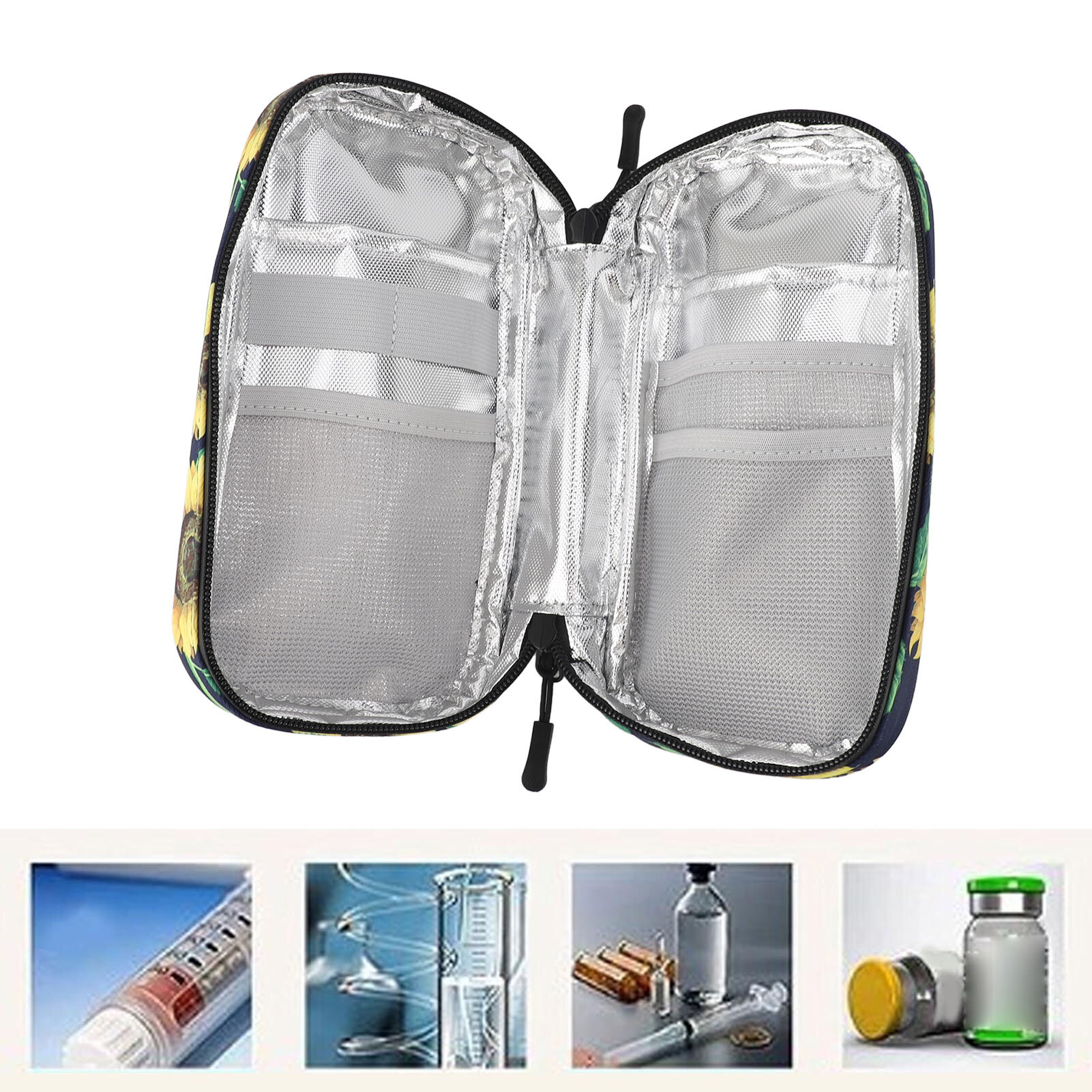 Дорожный футляр-холодильник для инсулина, портативная сумка для диабетиков, чехол для переноски лекарств для инсулиновой ручки, лекарства, принадлежности для диабетиков, стиль 1