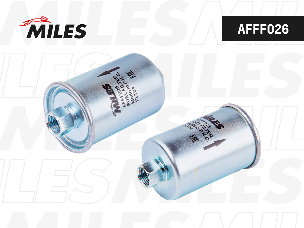 MILES Фильтр топливный DAEWOO NEXIA/ESPERO (FILTRON PP859, MANN WK612/2) AFFF026