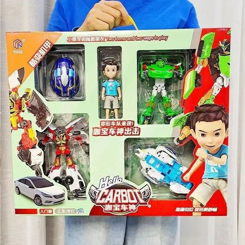 Карбот. Complete set И персонажи трансформер Кунг. Hello Carbot