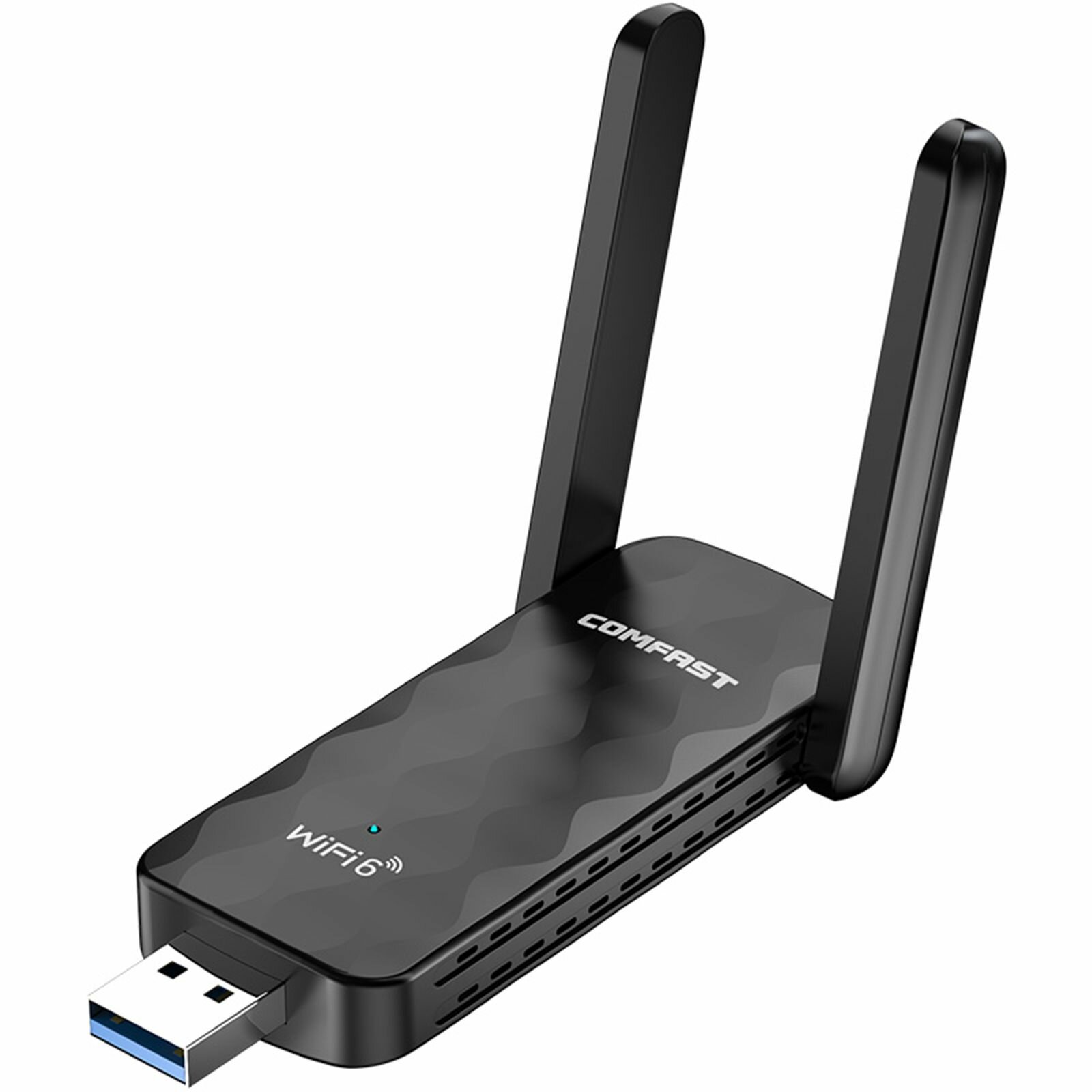 Беспроводной адаптер Wi-Fi 6 USB 802.11ax 1800 Мбит/с 2,4G/5,8G USB3.0 Поддержка сетевой карты WPA3 для ж/2x3dBi Ant