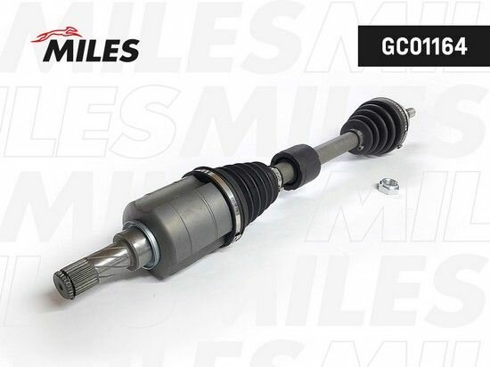 Привод в сборе RENAULT DUSTER 4x2/FLUENCE передний левый, MILES GC01164