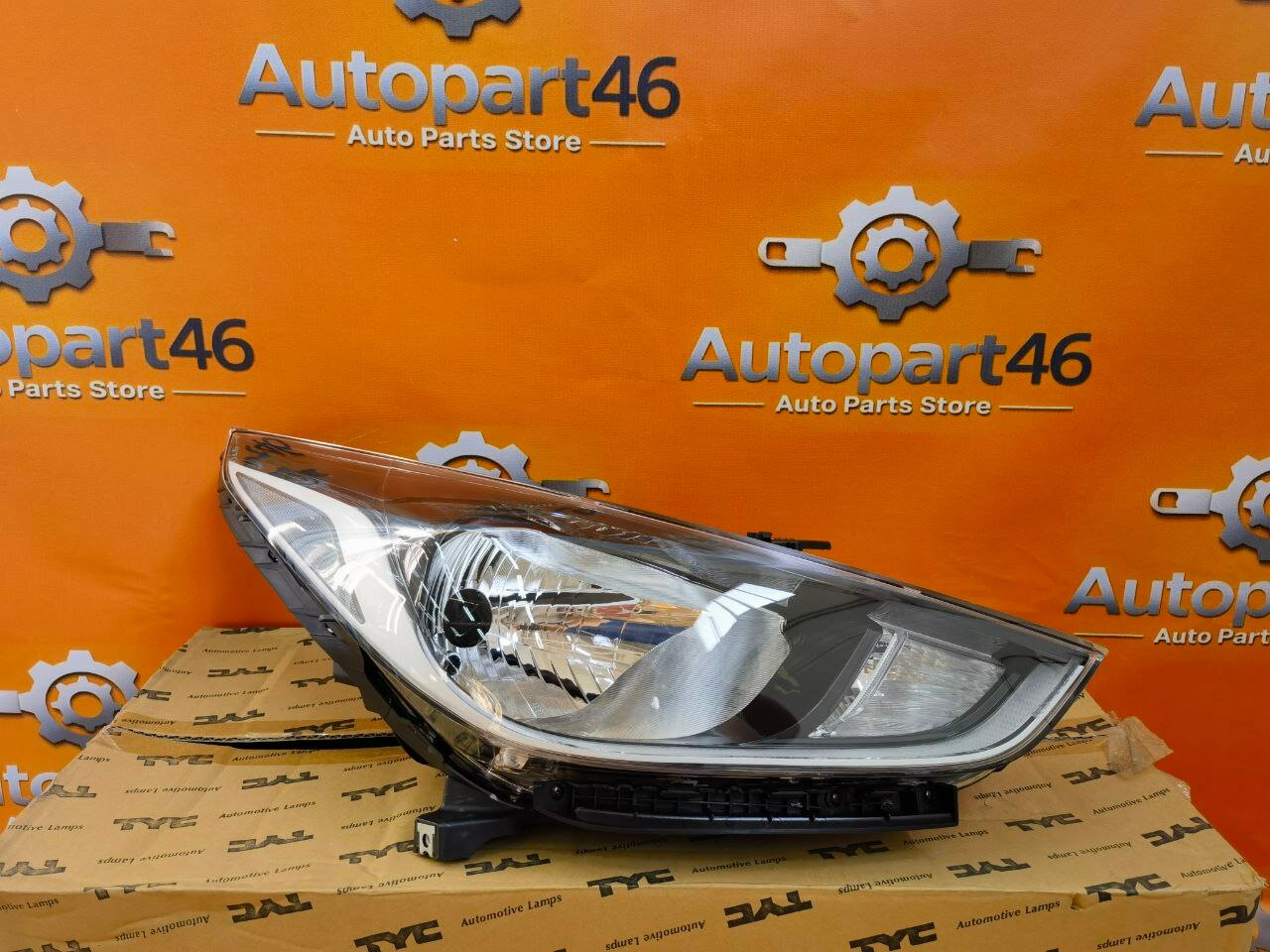 Правая фара хёндай солярис 2 HYUNDAI SOLARIS 2 2017-20г. электрокорректор TYC