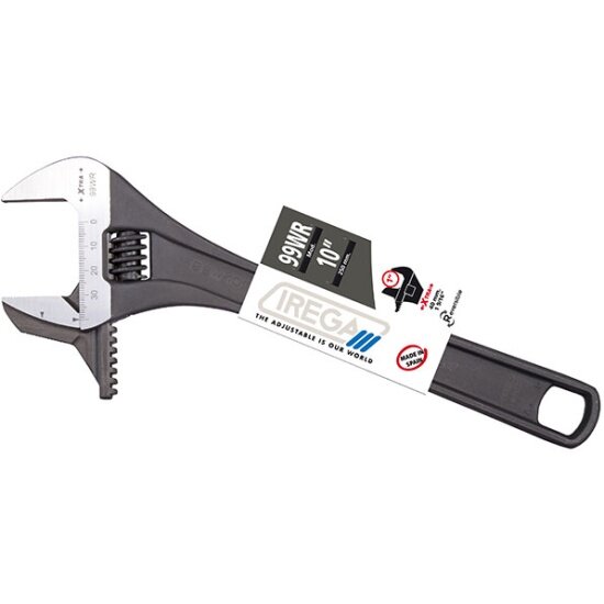 Ключ разводной Irega 99WR-LT-F(CN-MM-P)/CE – 10", раскрытие 40мм