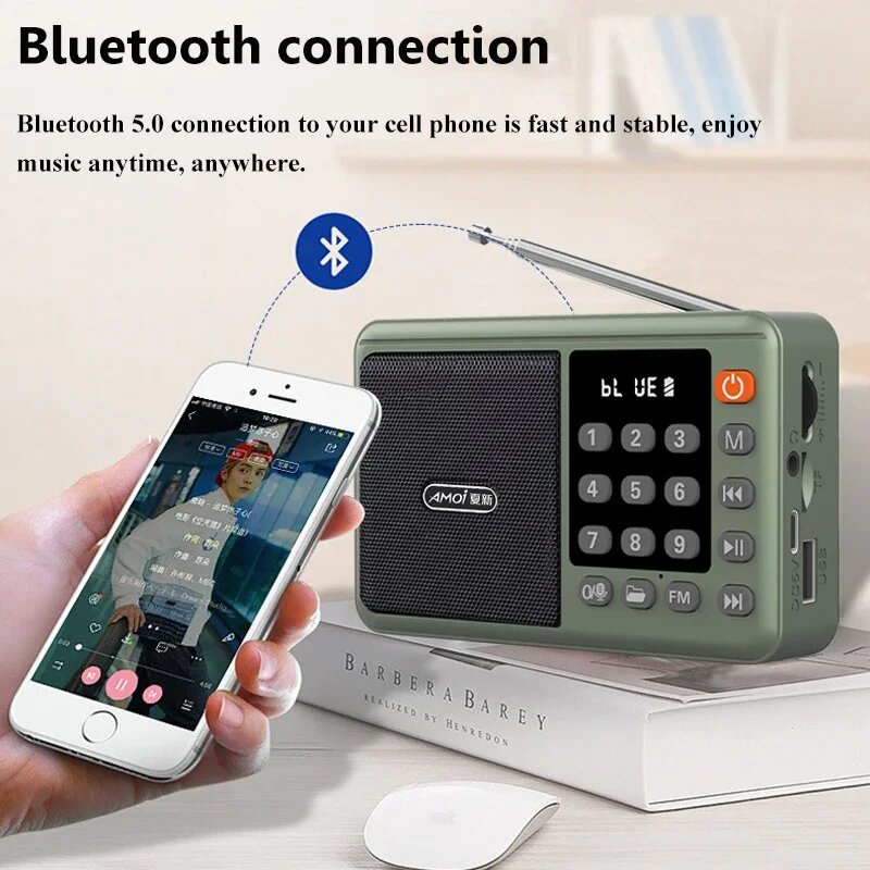 JINSERTA FM-радио Bluetooth — фото 1