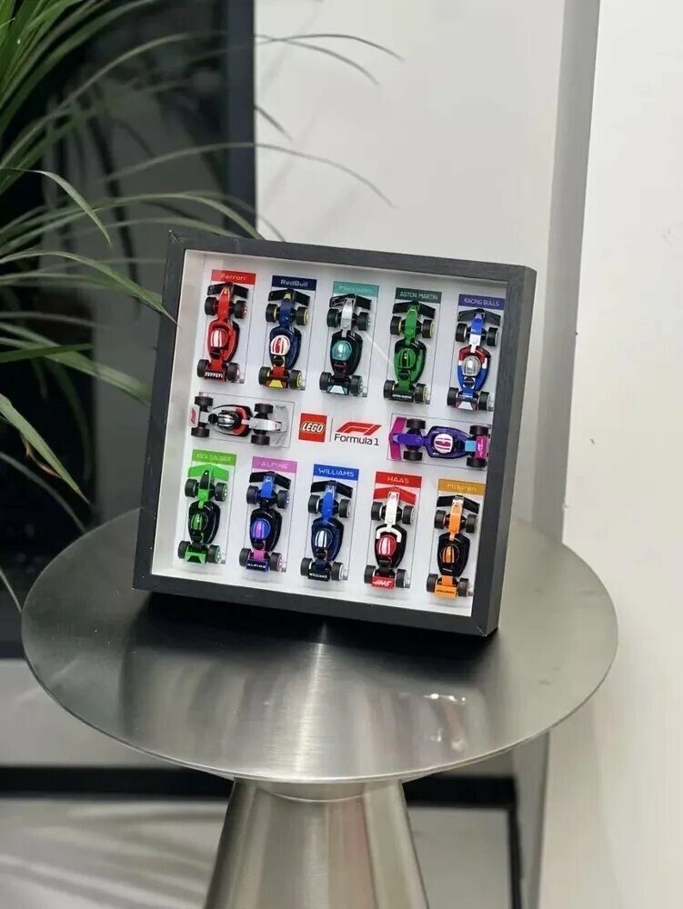 Подвес для картин | Для LEGO 71049 Mini F1, 27x27см, белый