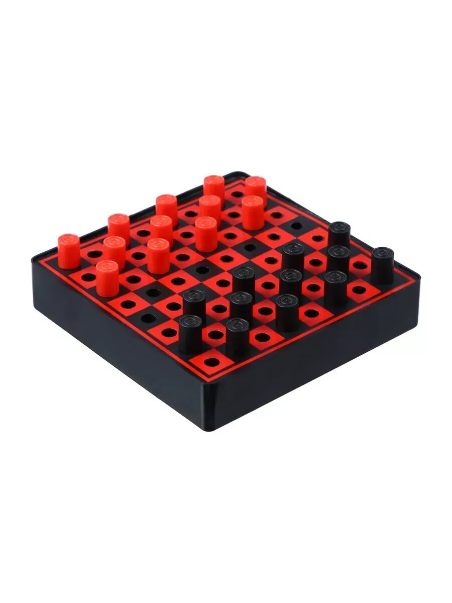 Шашки "Туристические" 9.8 х 2 см