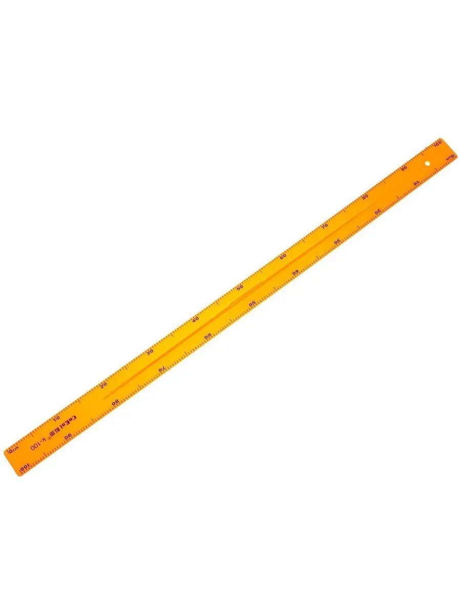 Линейка для школьной доски с держателем