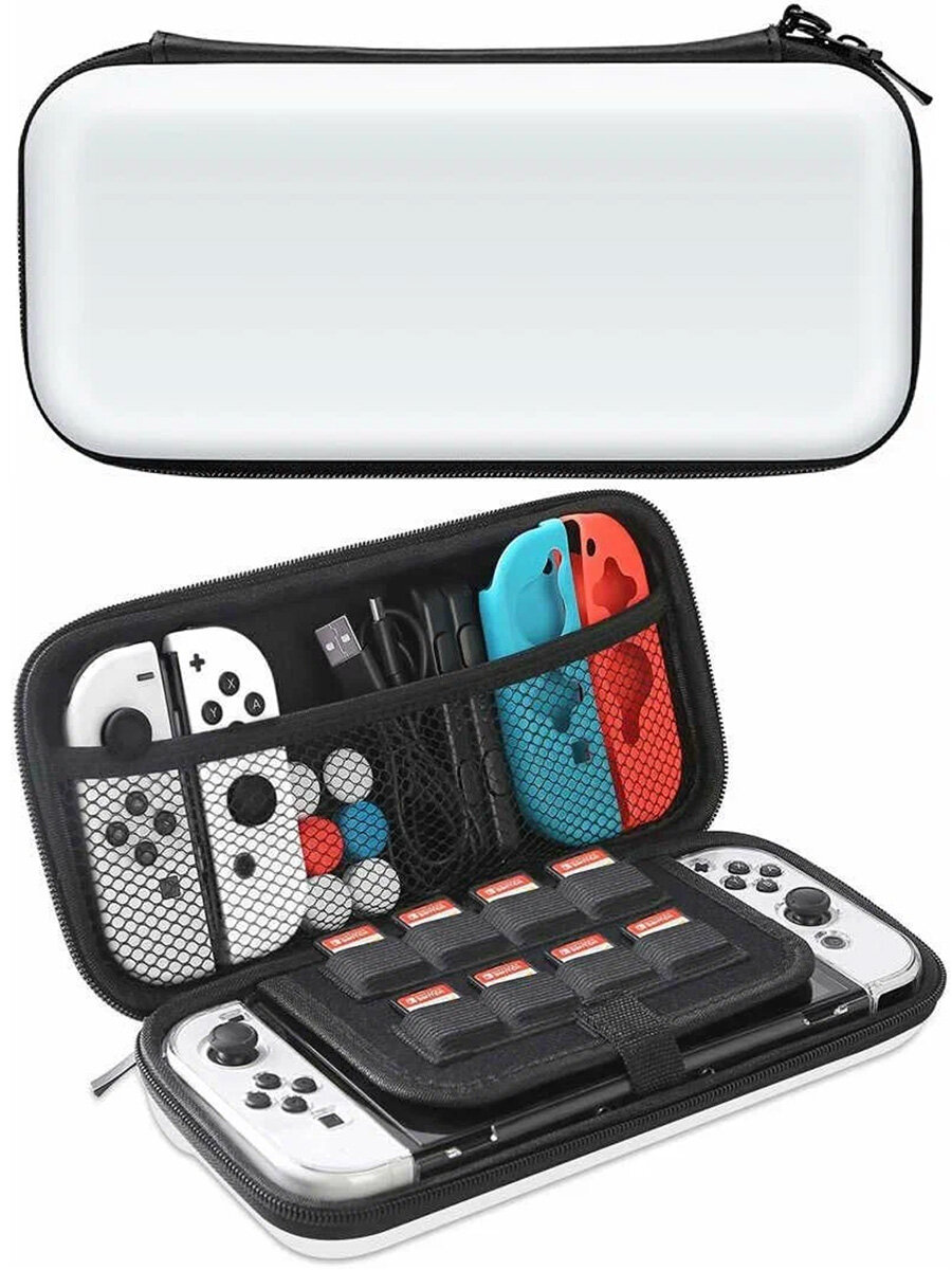 Чехол для игровой консоли Nintendo Switch OLED Carrying Case White