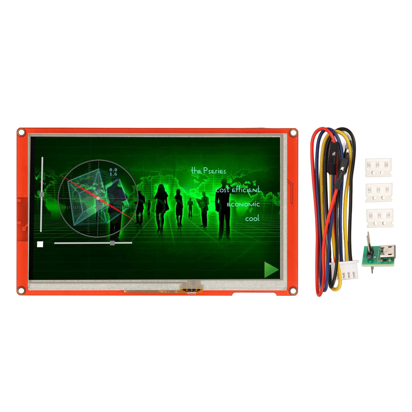 7" HMI сенсорный экран, RTC, видео/аудио, 200 МГц, для авто