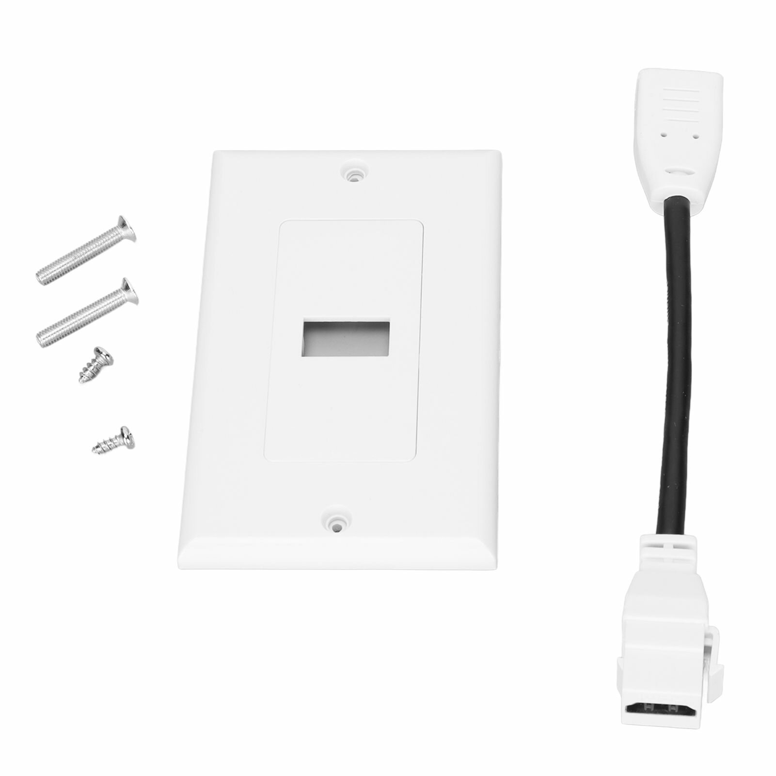 Настенная панель HDMI, с кабелем, 2 шт.