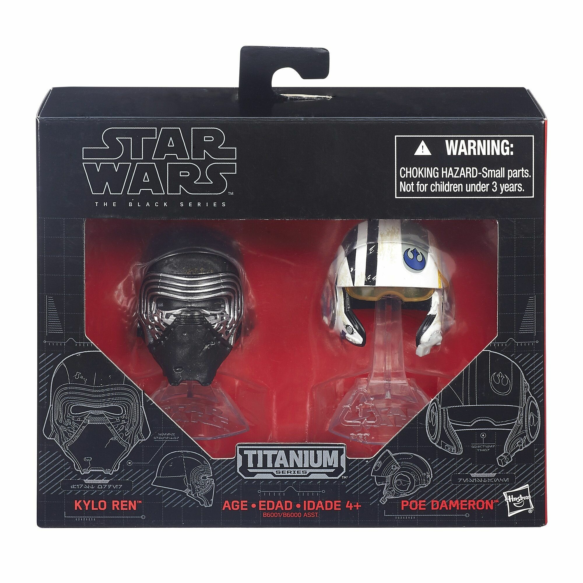 Hasbro Star Wars The Black Series / Черная серия "Звездных войн" , Коллекционная фигурка героя классического фильма в шлеме, Детские игрушки