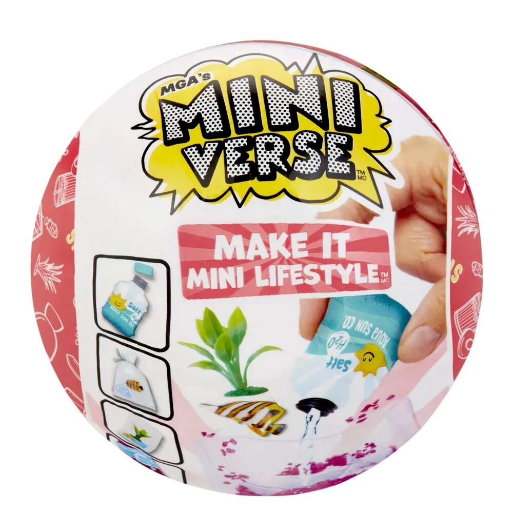 MGA's MINIVERSE Make It Mini Lifestyle / Мини набор игрушек сюрпризов идеальный подарок на день рождения для детей в возрасте от 3 лет и старше.