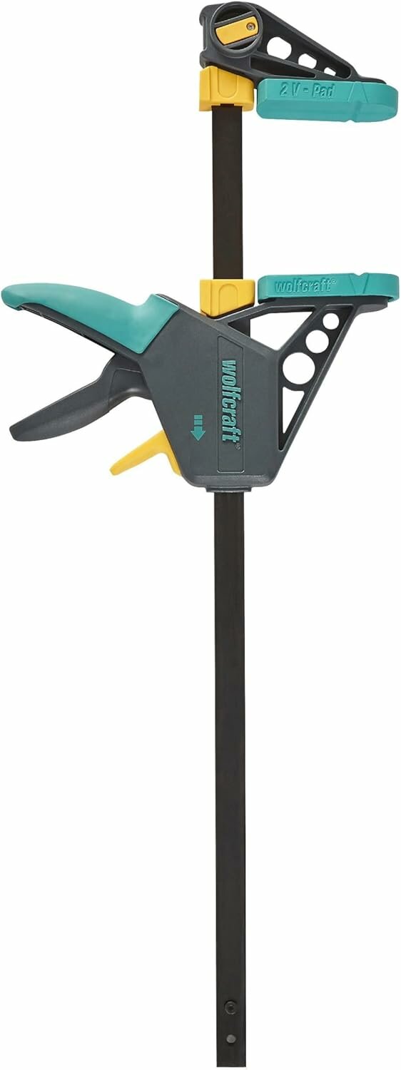 Струбцина быстрозажимная Wolfcraft EHZ PRO 100-450, распор 210 - 710 мм