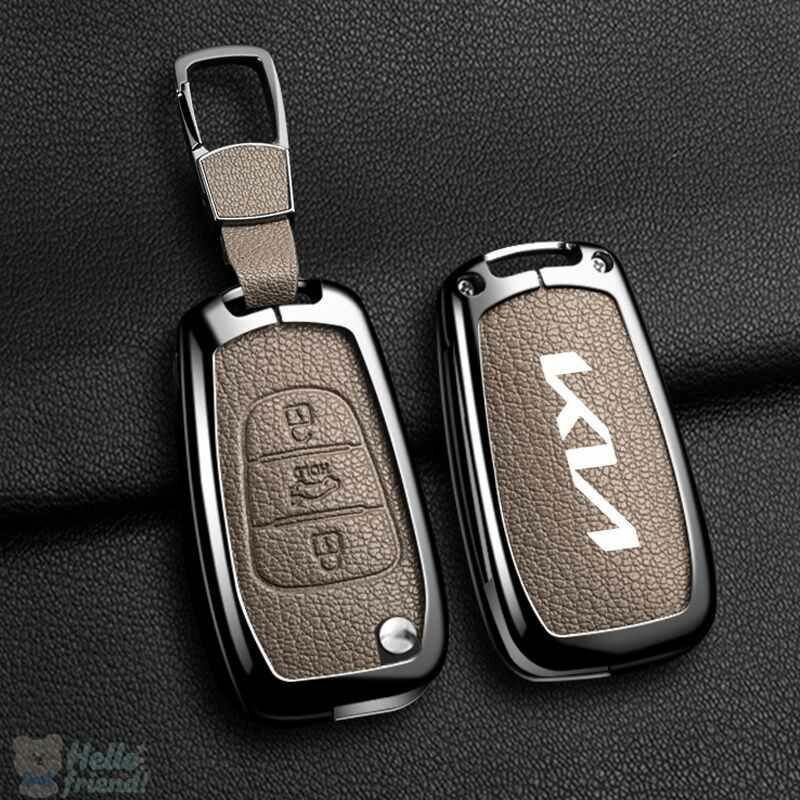 Чехол для ключа Киа KIA Sportage Rio 3 Soul Optima Ceed Pro K5 K2,3 кнопки, ZH