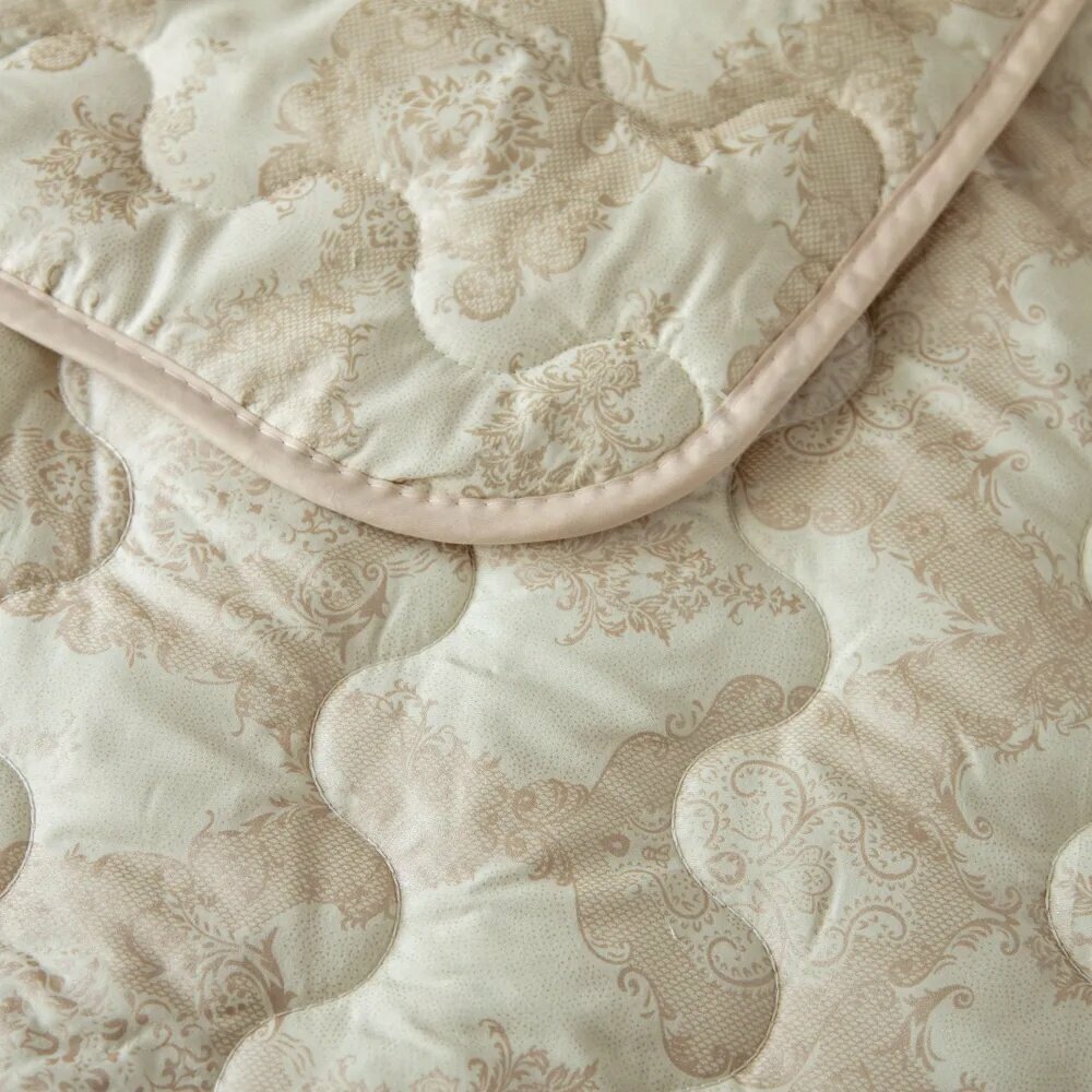 Асика комфорт Одеяло Евро 200x220 см, Зимнее, с наполнителем Ангора, Экофайбер, комплект из 1 шт