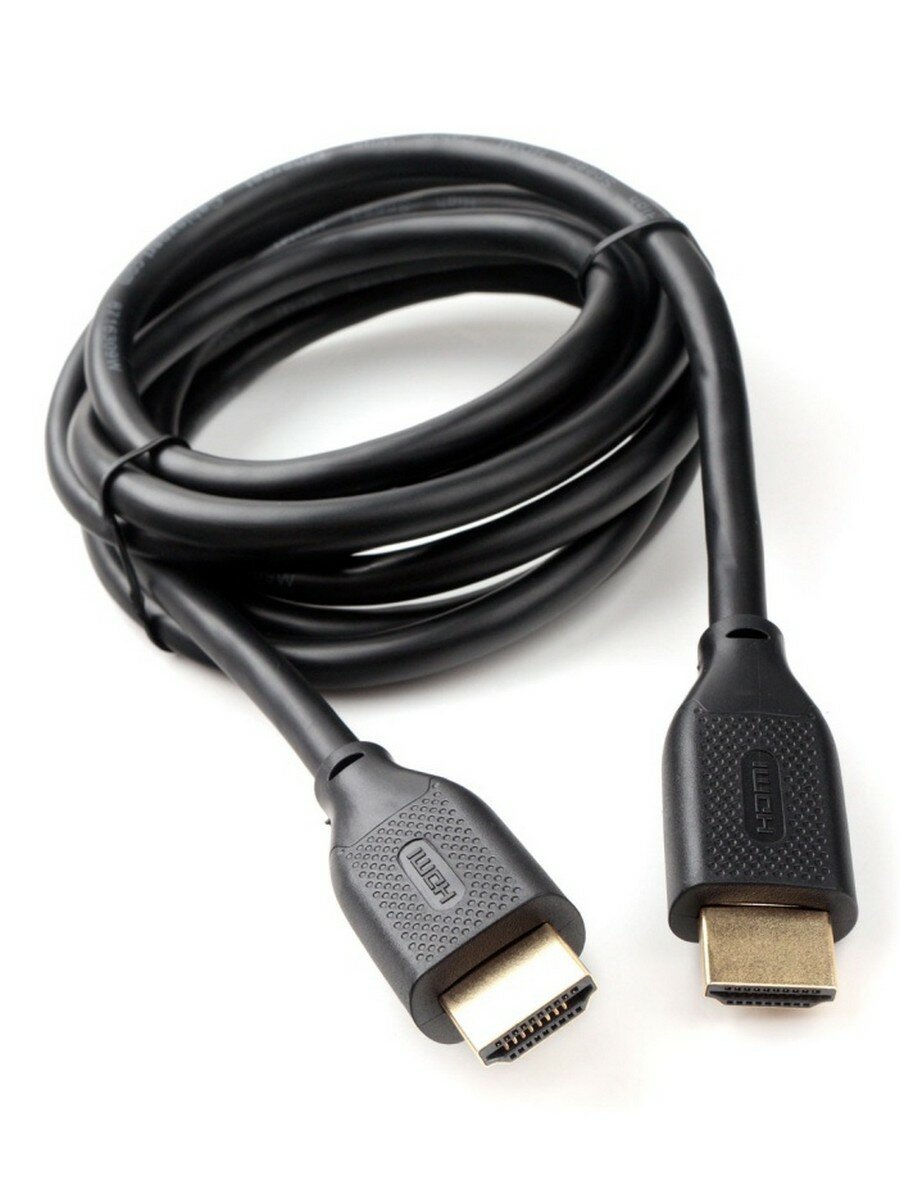 Кабель HDMI Cablexpert 19M/19M, v2.1, 8К, медь, позол. контакты, экран, 3м, черный, пакет