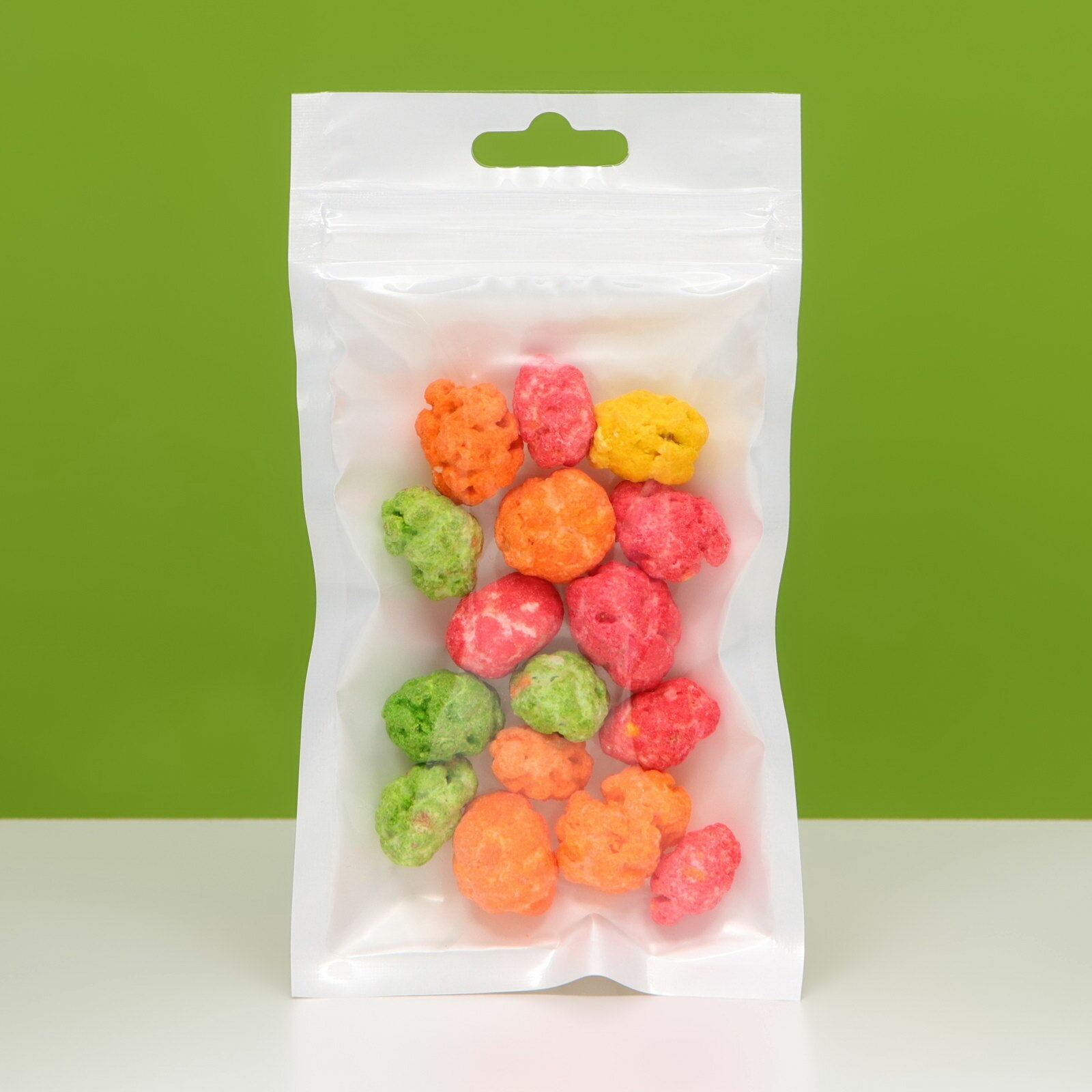 Пакет Zip-lock ПП, белый, со сплошным окном, плоский, еврослот,8x14 см, 50 шт.