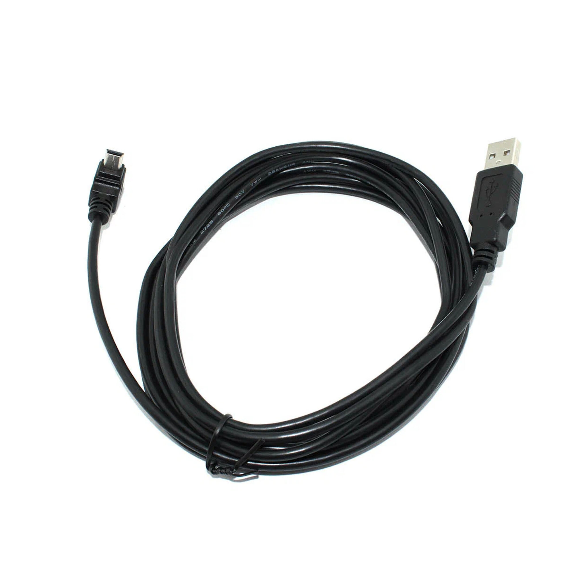 Кабель USB Type A на Mini USB угол вниз 3 м