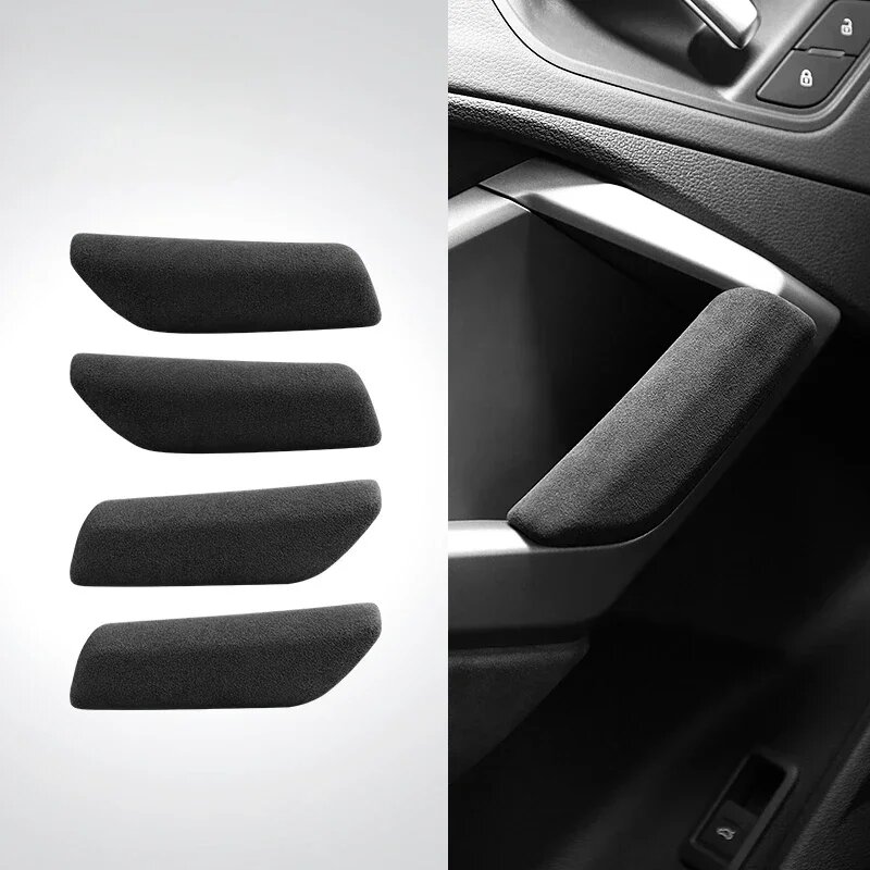 Для Audi Q3 2019-2022 салон автомобиля модифицированные декоративные принадлежности дверная black