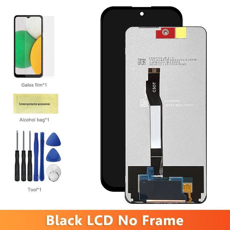 Экран X4 GT для Xiaomi Poco X4 GT 22041216G ЖК-дисплей с цифровым преобразователем LCD No Frame