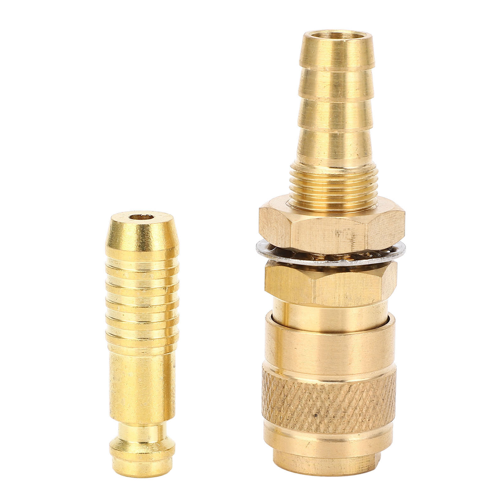 Газовый адаптер с водяным охлаждением, латунный, быстроразъемный соединитель для газовой и водяной горелки PTA DB MIG TIG 10 мм/0,39 дюйма