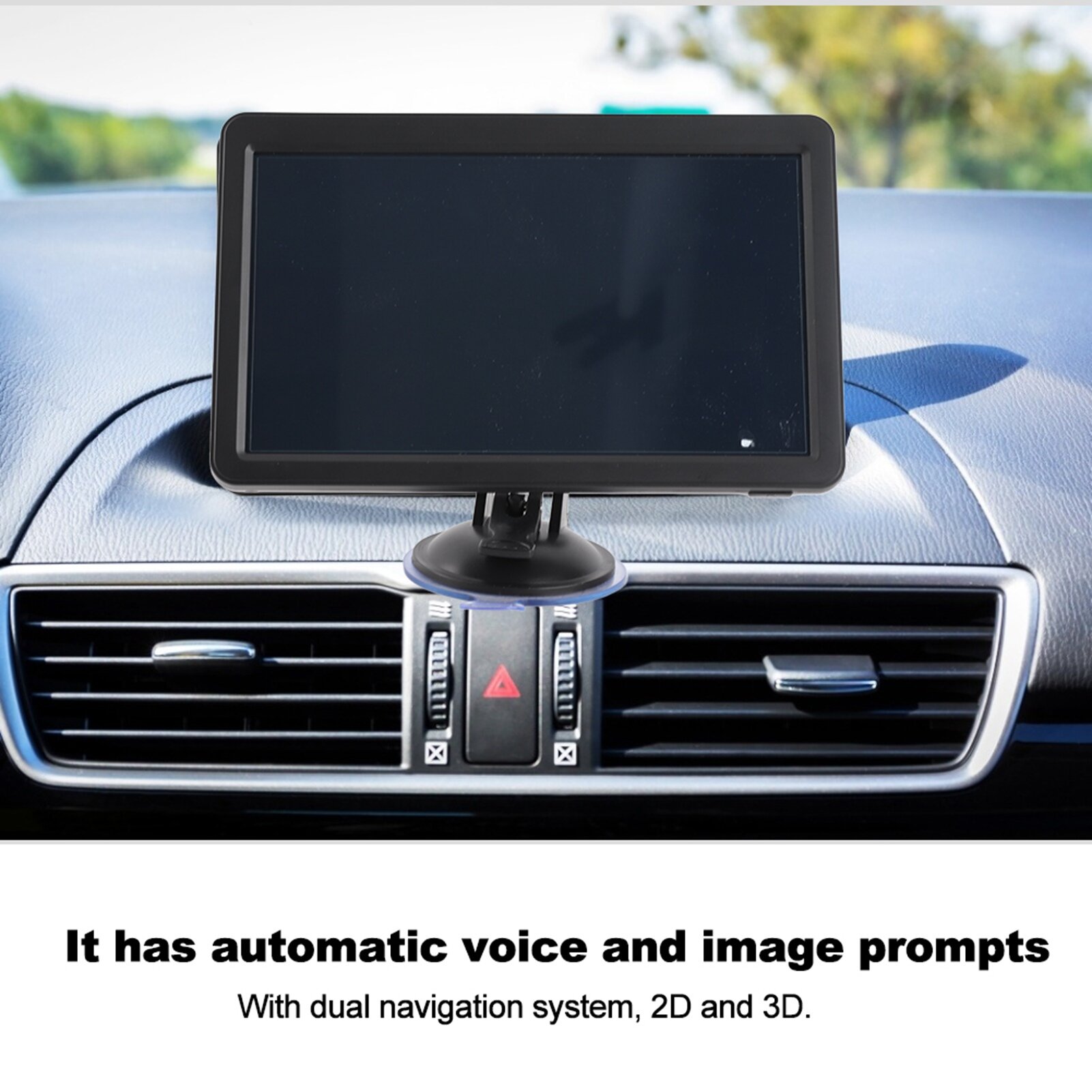 9-дюймовый универсальный GPS-навигатор с емкостным сенсорным экраном 256 МБ 8G HD для грузовых автомобилей (европейская карта)