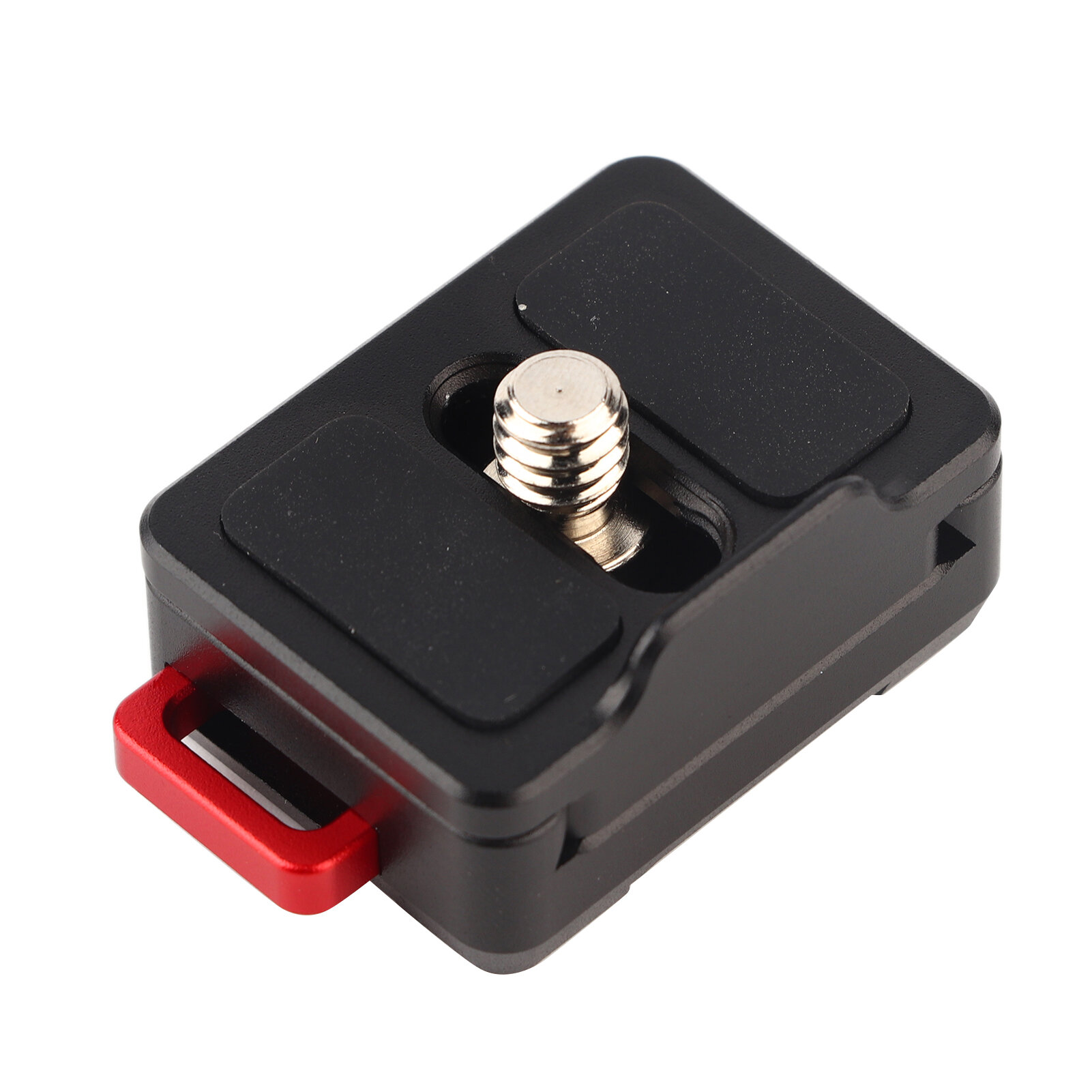 Aluminium Alloy Black Monitor Quick Release Plate 1/4 Inch Screw Fixed Mount Universal Photography Accessory