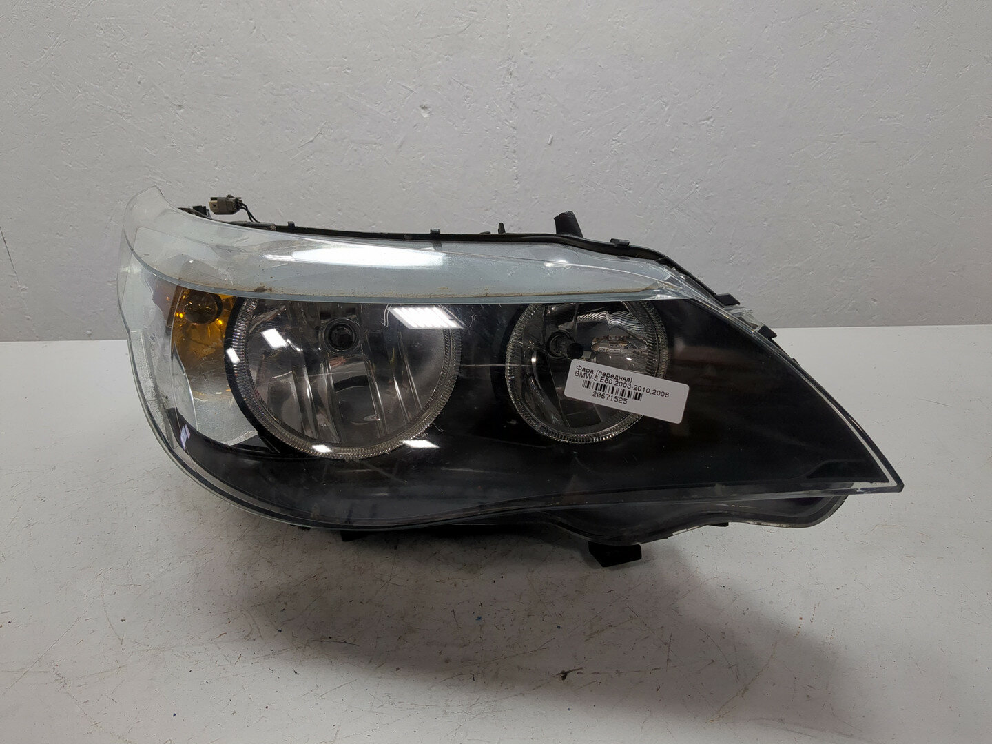 Фара (передняя) правая BMW 5 E60 Б/У