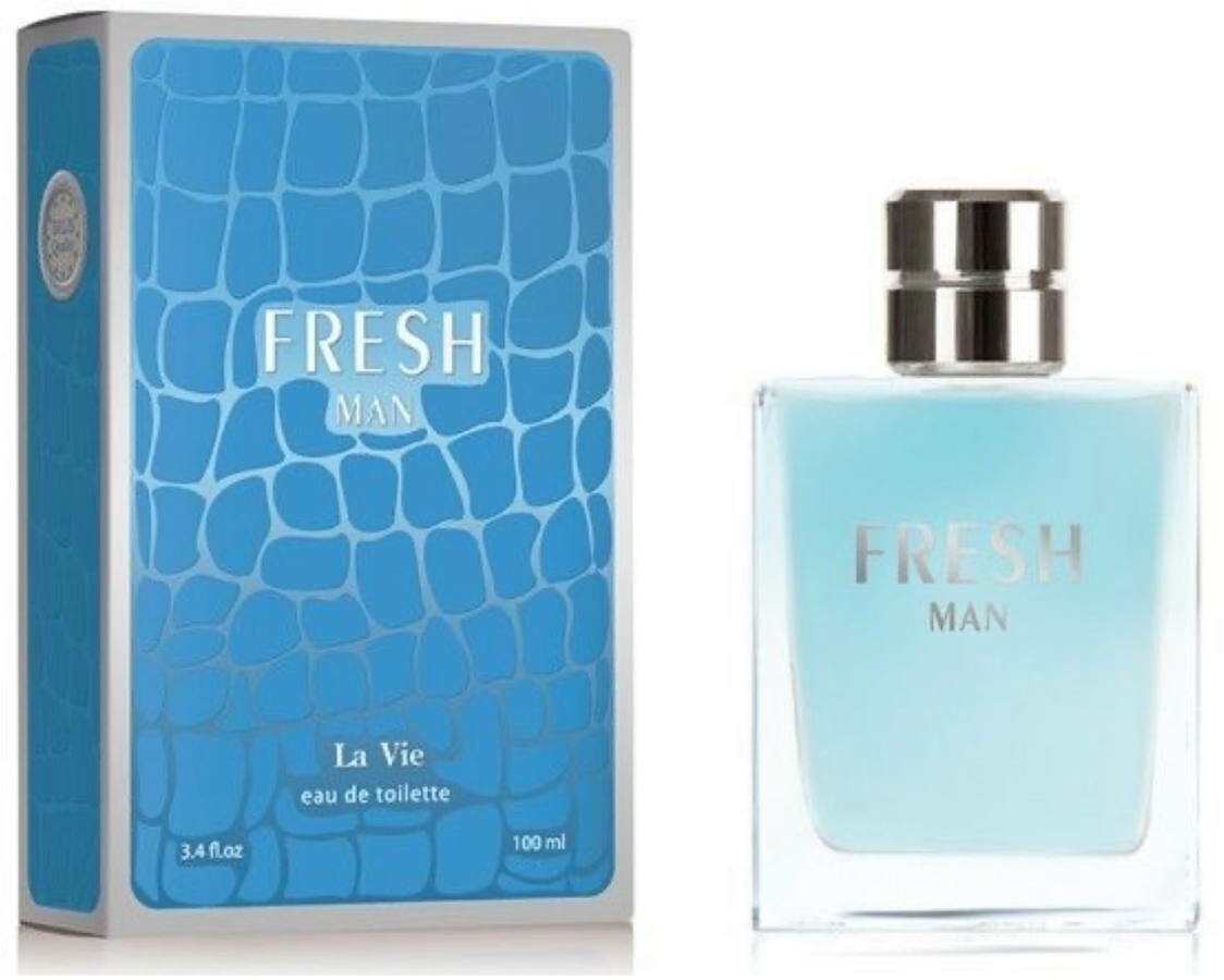 Туалетная вода Dilis Parfum Fresh, древесно-водяные ноты, 100мл