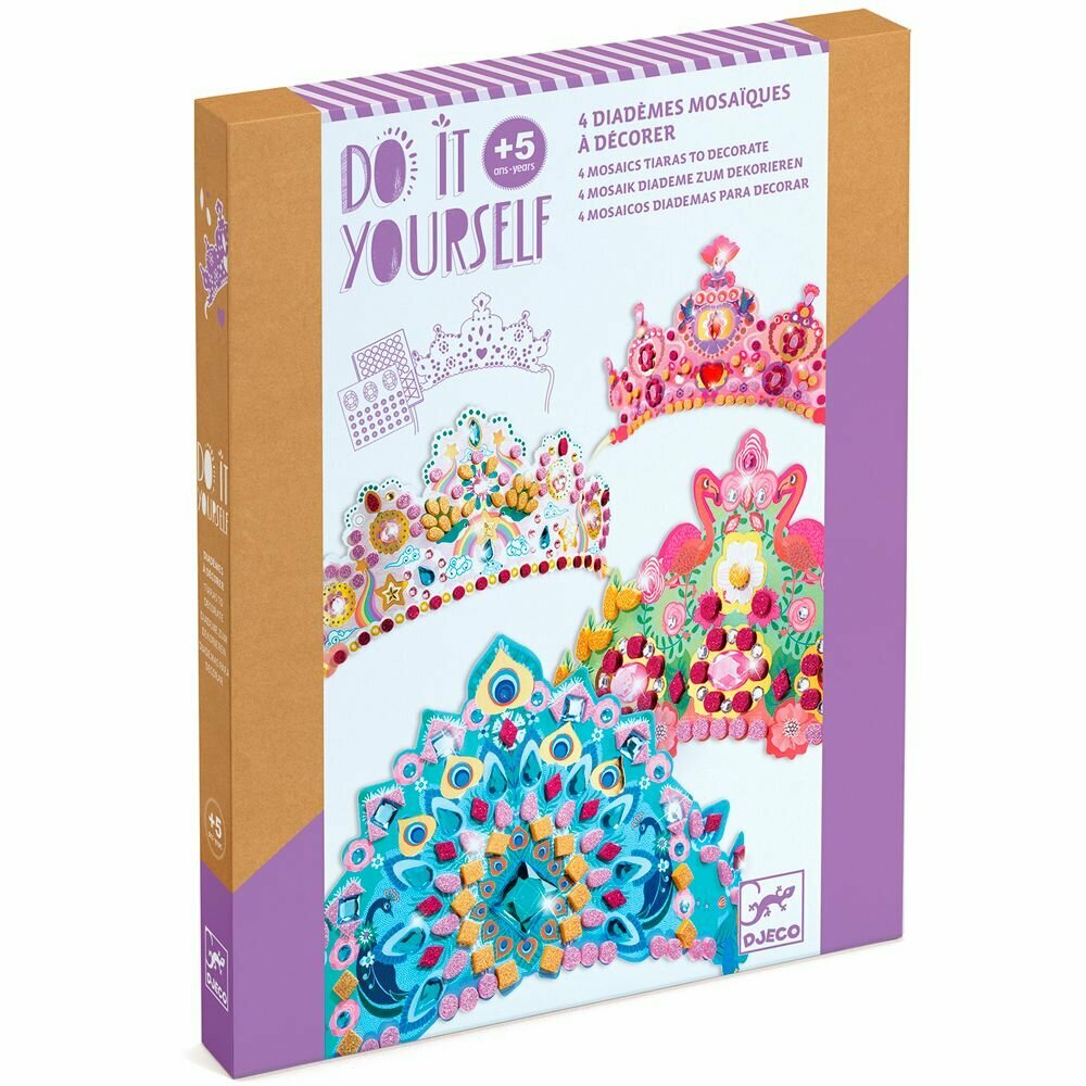 Djeco DIY Набор для декорирования Диадема для принцессы