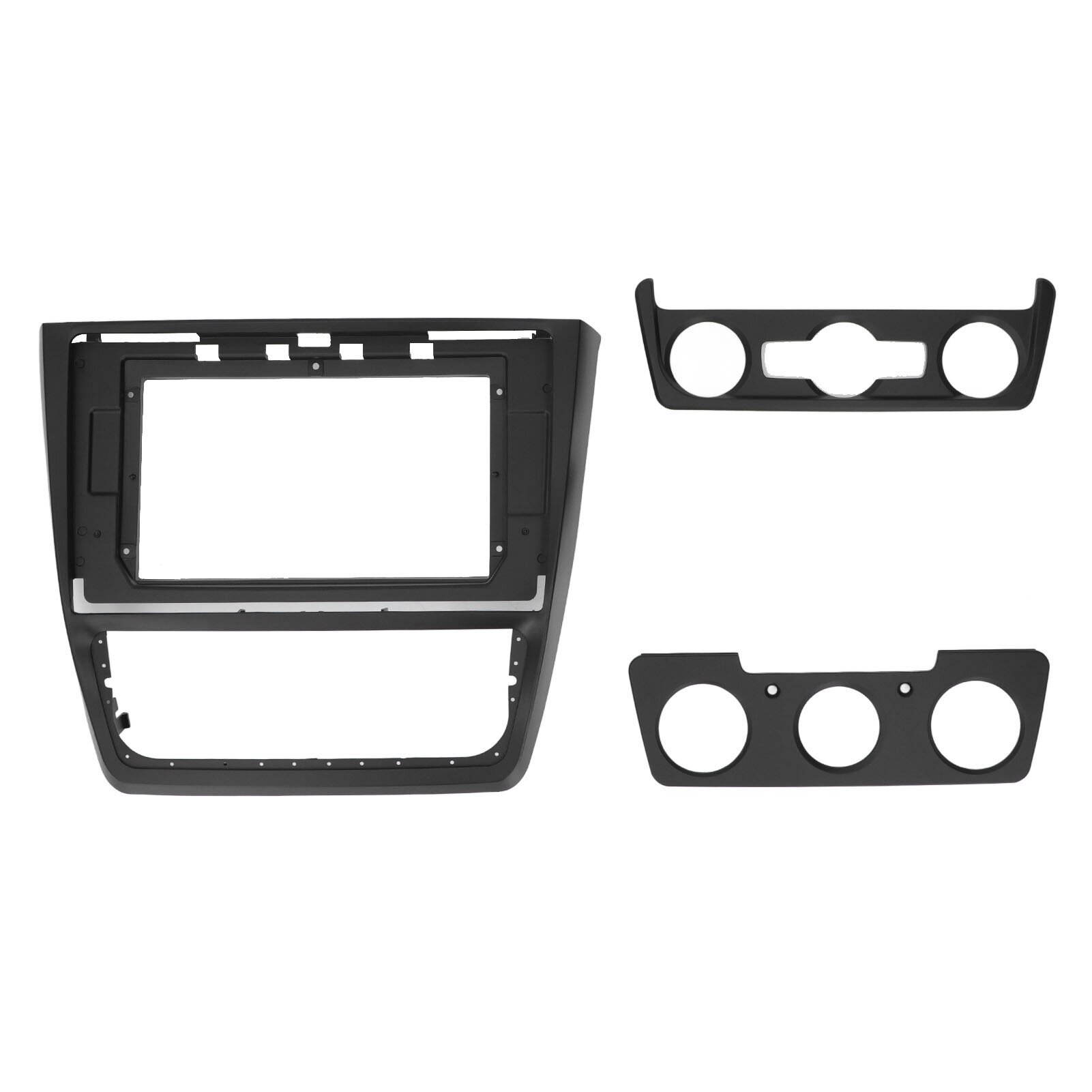 Автомобильная навигационная панель рамы приборной панели комплект с 2 аксессуарами Abs без модификации автомобилей.