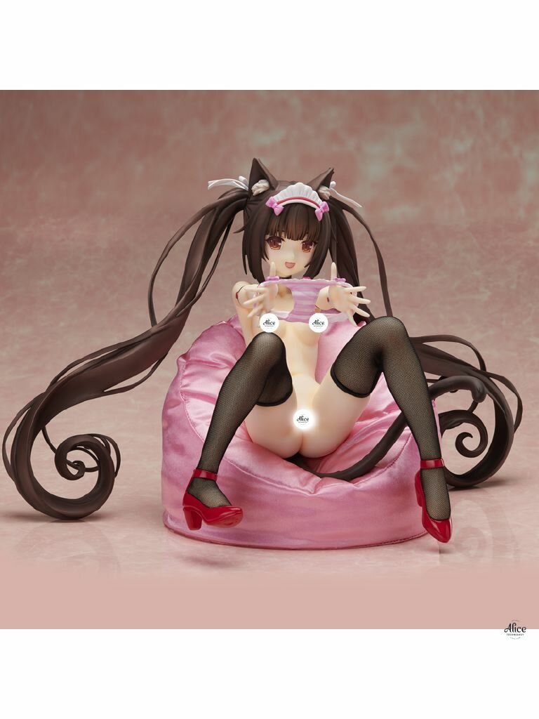 Хентай фигурки аниме NEKOPARA Chocola Кошка-девушка 1/4 35см