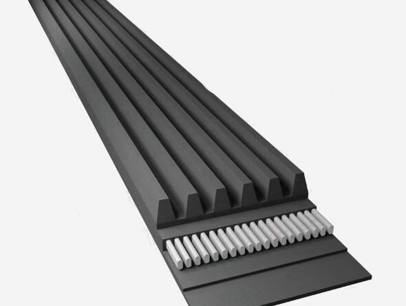 Ремень поликлиновый для Kia Rio 3 11-17 Киа Рио 3 С кондиционером