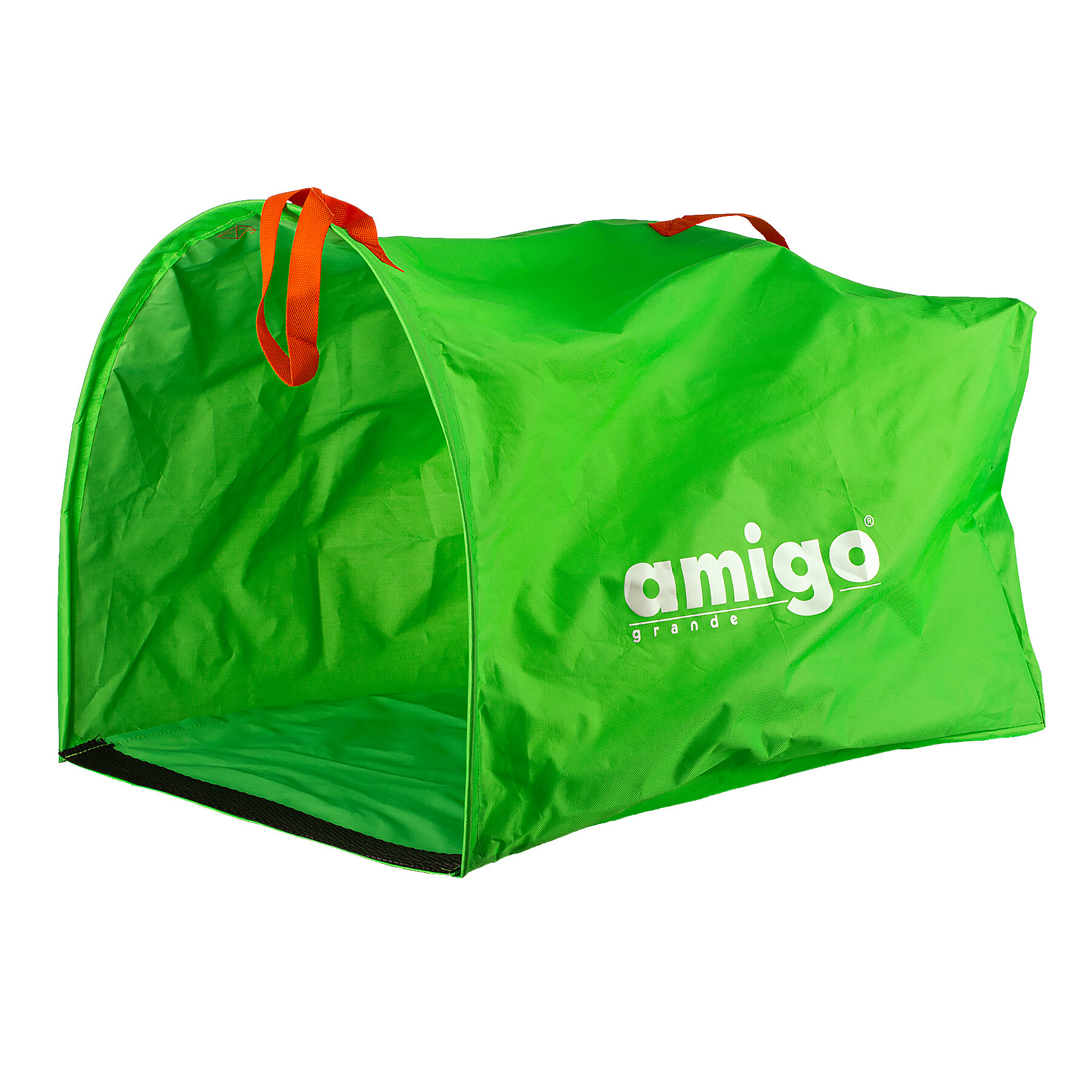 Мешок садовый AMIGO, прочный, 200л, полипропилен, с плоским краем, зеленый