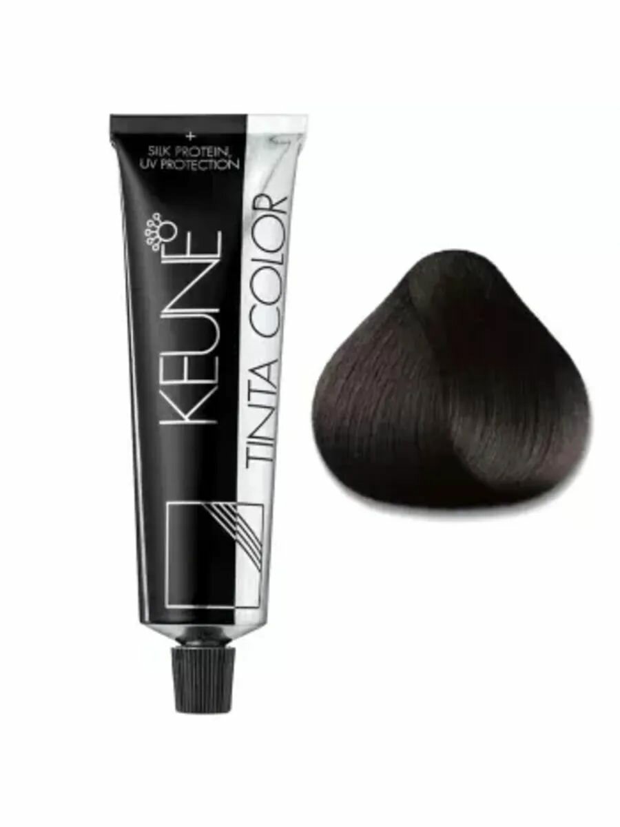 3.00 Краска для волос Tinta Color Темный шатен плюс, 60 мл