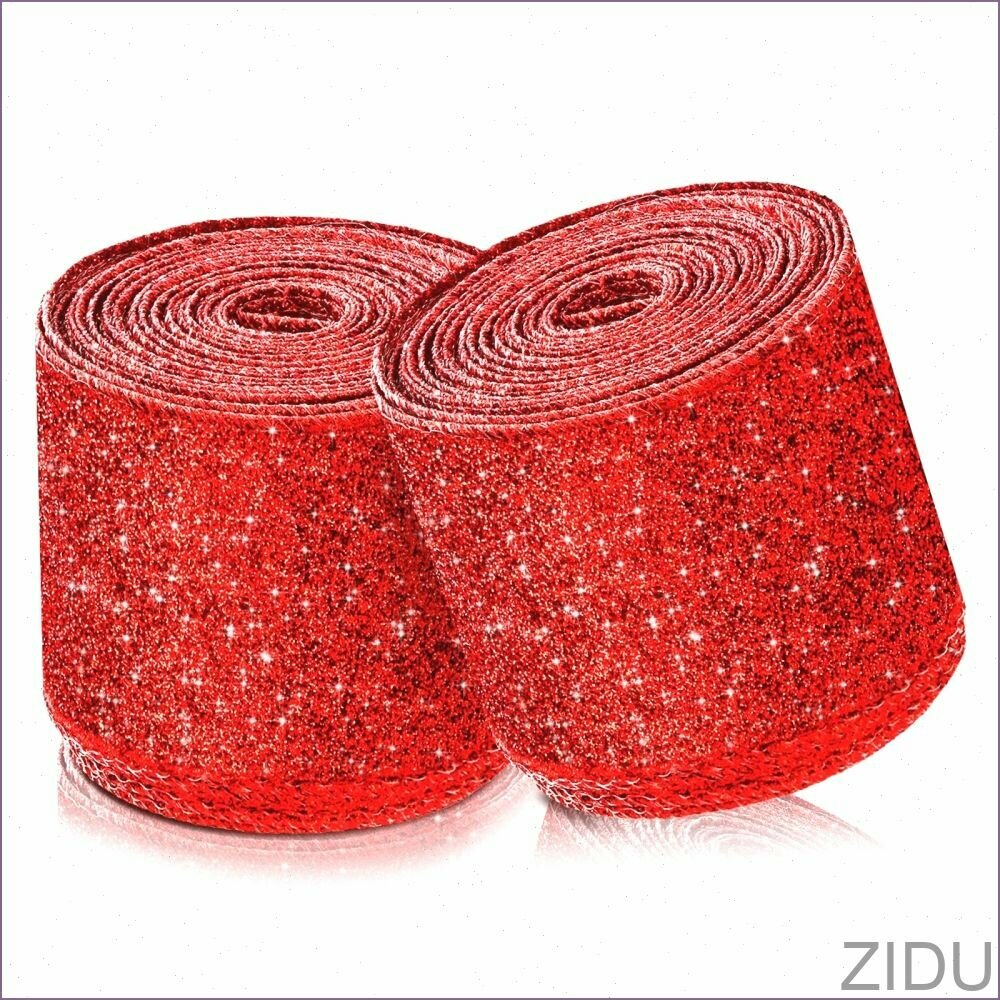 Мишура 600 см красный 1 шт.