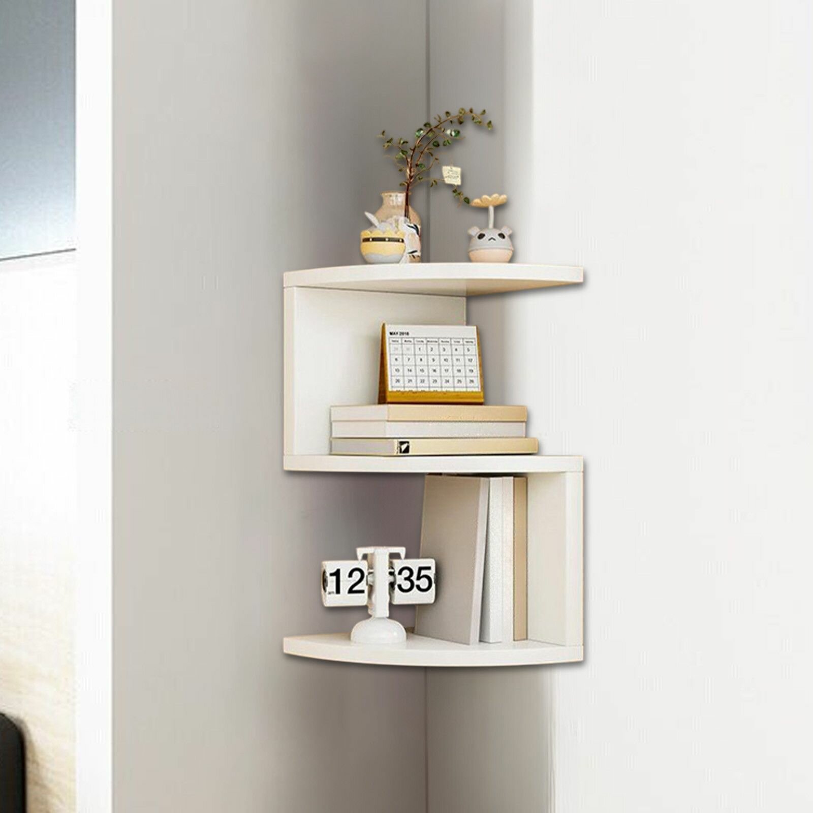 Полки настенные в комнату деревянные, стеллаж, Многофункциональная Этажерка